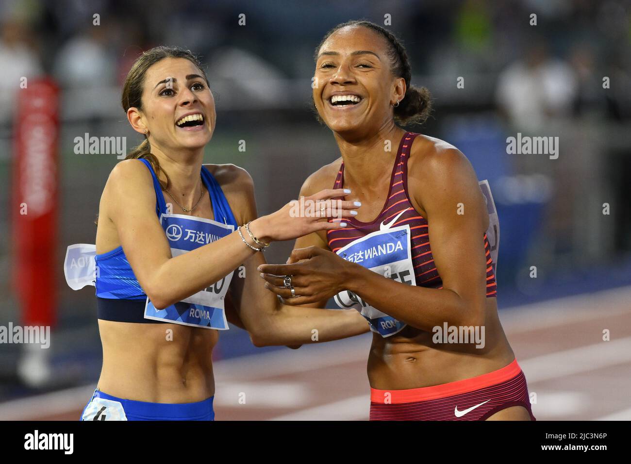 BELLÒ Elena (ITA) and BISSET Catriona (AUS) during Golden Gala Pietro ...