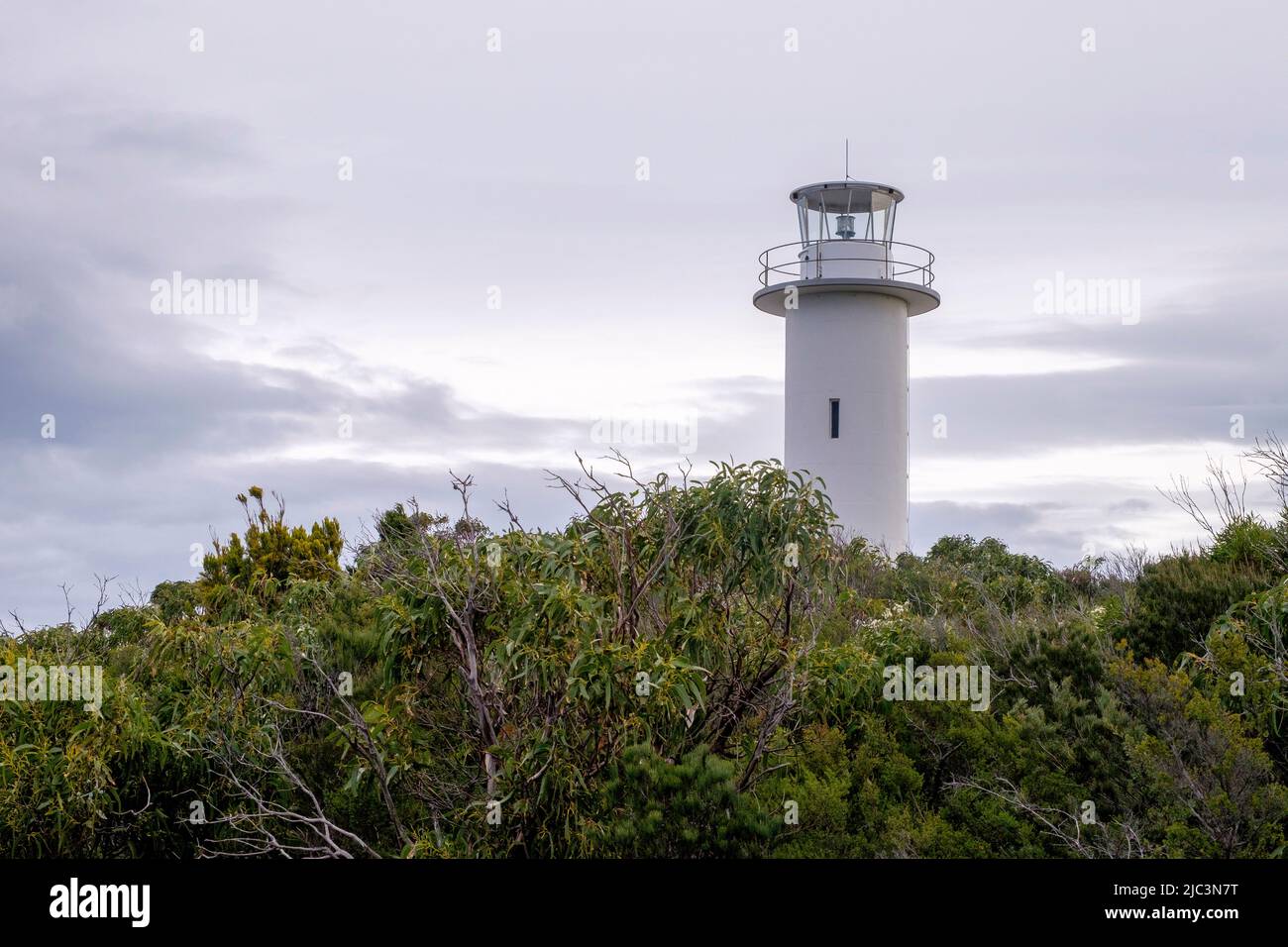 Cape Tourville Lighthouse walk Stock Photo - Alamy