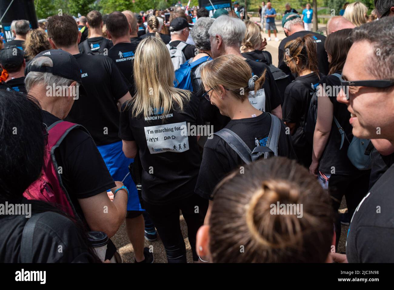 Prostate Cancer UK - March for Men - 16th June 2018 Stock Photo - Alamy