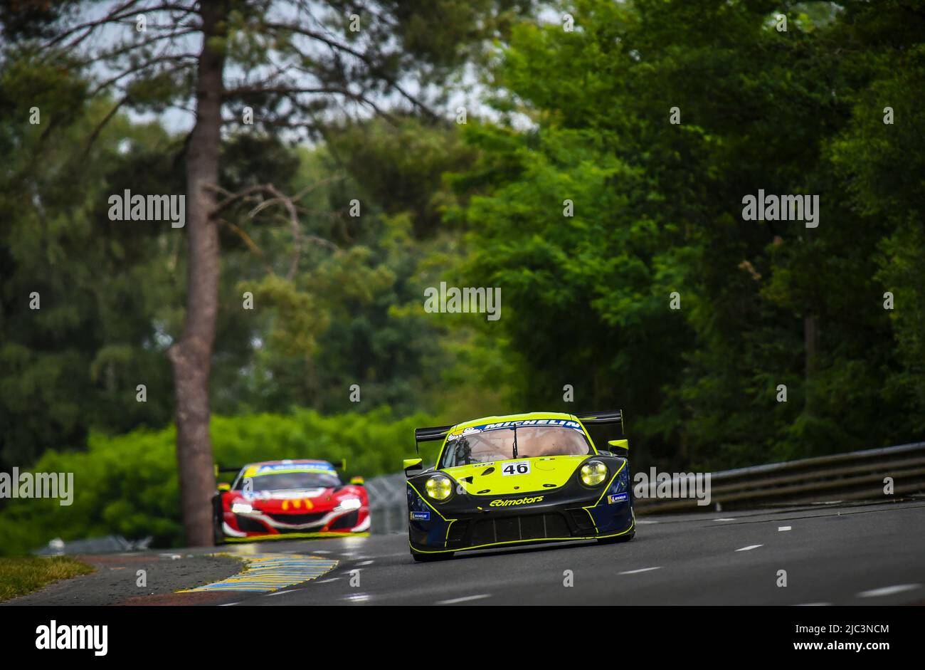 Le Mans, France. 09th June, 2022. 46 BUSNELLI Emanuele (ita), BABINI ...