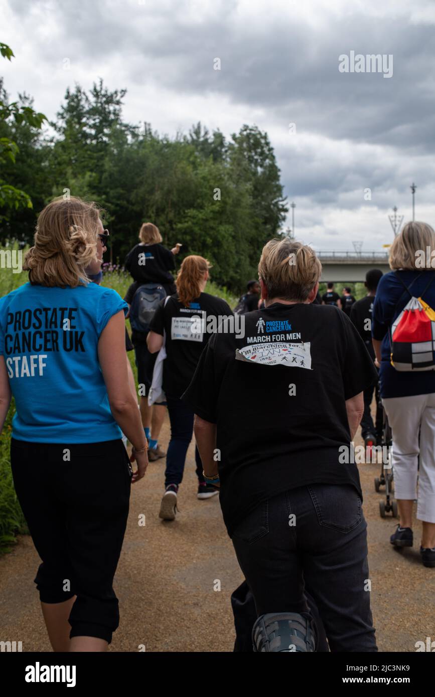 Prostate Cancer UK - March for Men - 16th June 2018 Stock Photo - Alamy