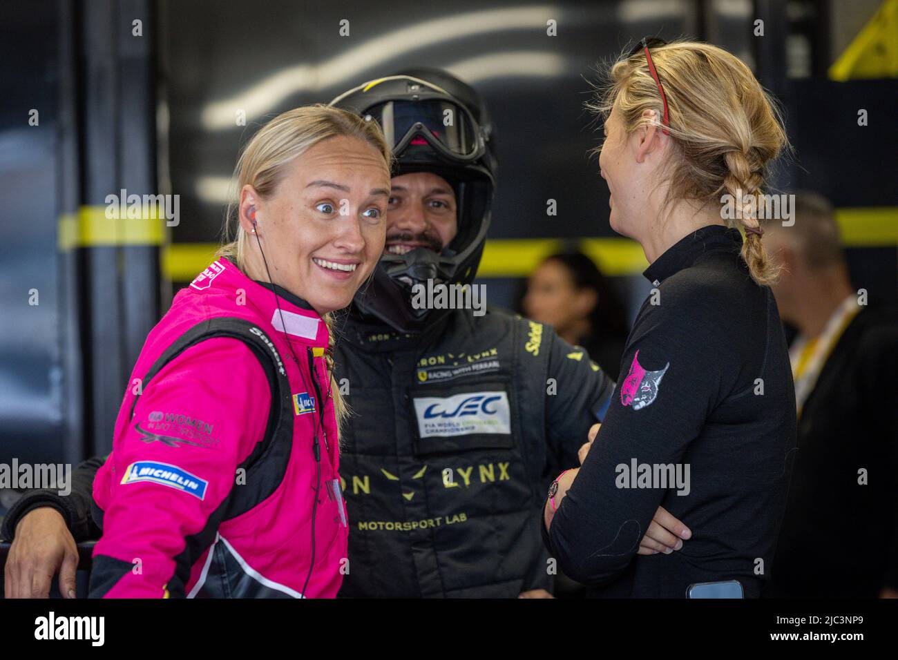 GATTING Michelle (dnk), Iron DAMES, Ferrari 488 GTE EVO, portrait ...