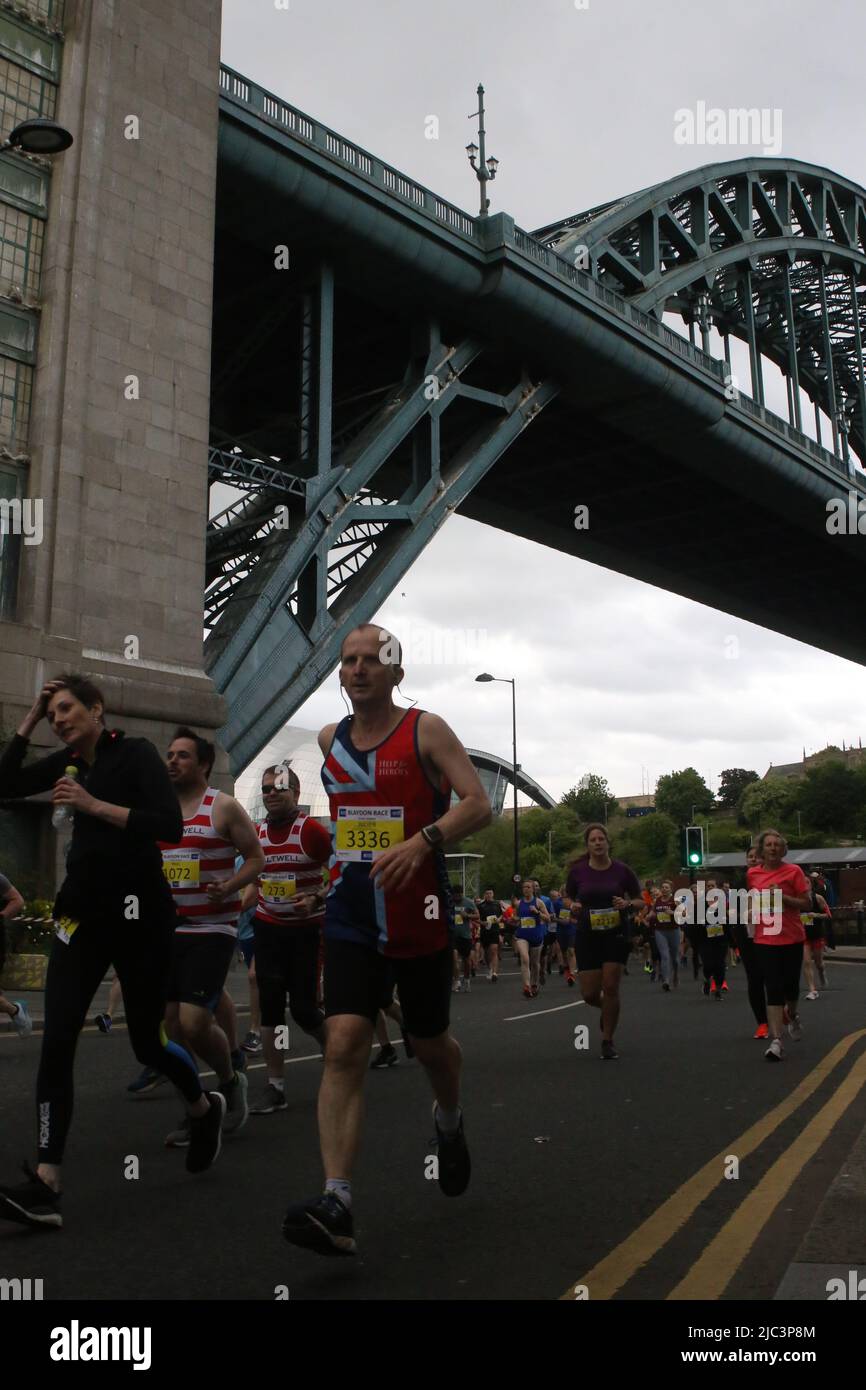 The Blaydon Race, 158th Road race after three years wait and the first ...
