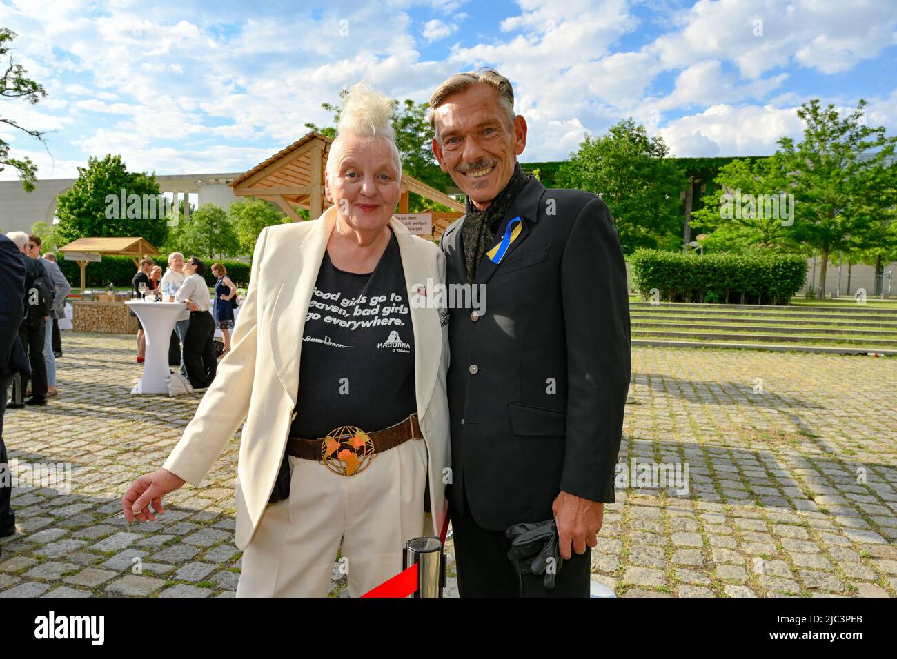 Mahide Lein und Andreas Bernhardt beim Jubiläumsfest 30 Jahre Bar jeder Vernunft / 20 Jahre Tipi ...
