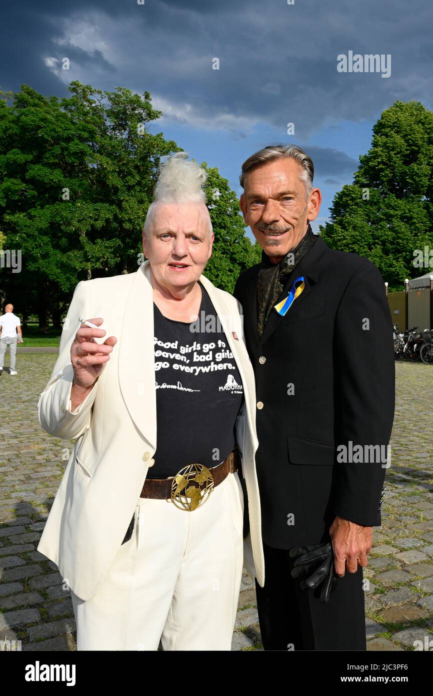 Mahide Lein und Andreas Bernhardt beim Jubiläumsfest 30 Jahre Bar jeder ...