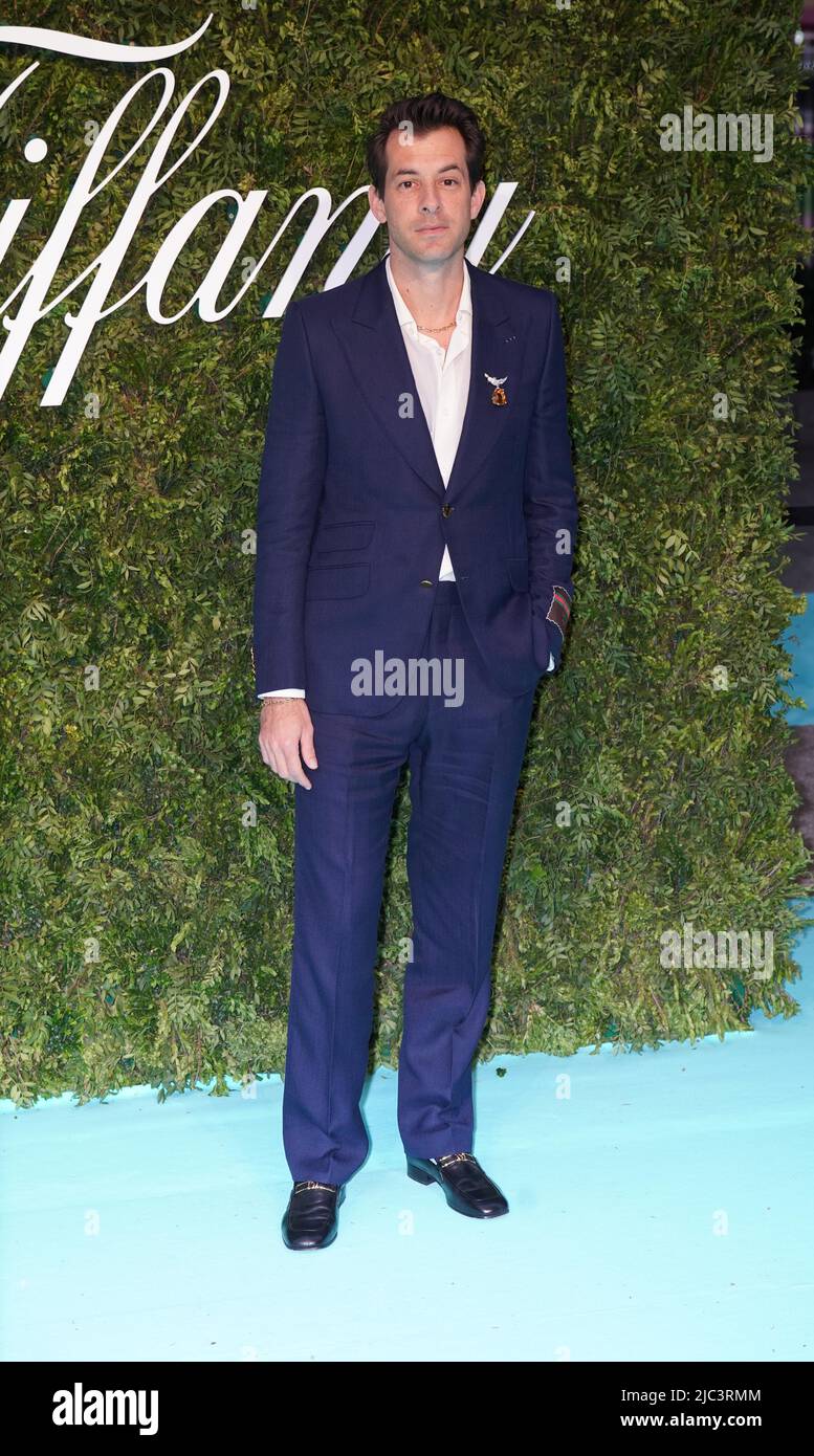 Mark Ronson arrives for the House of Tiffany & Co Vision and Virtuosity ...