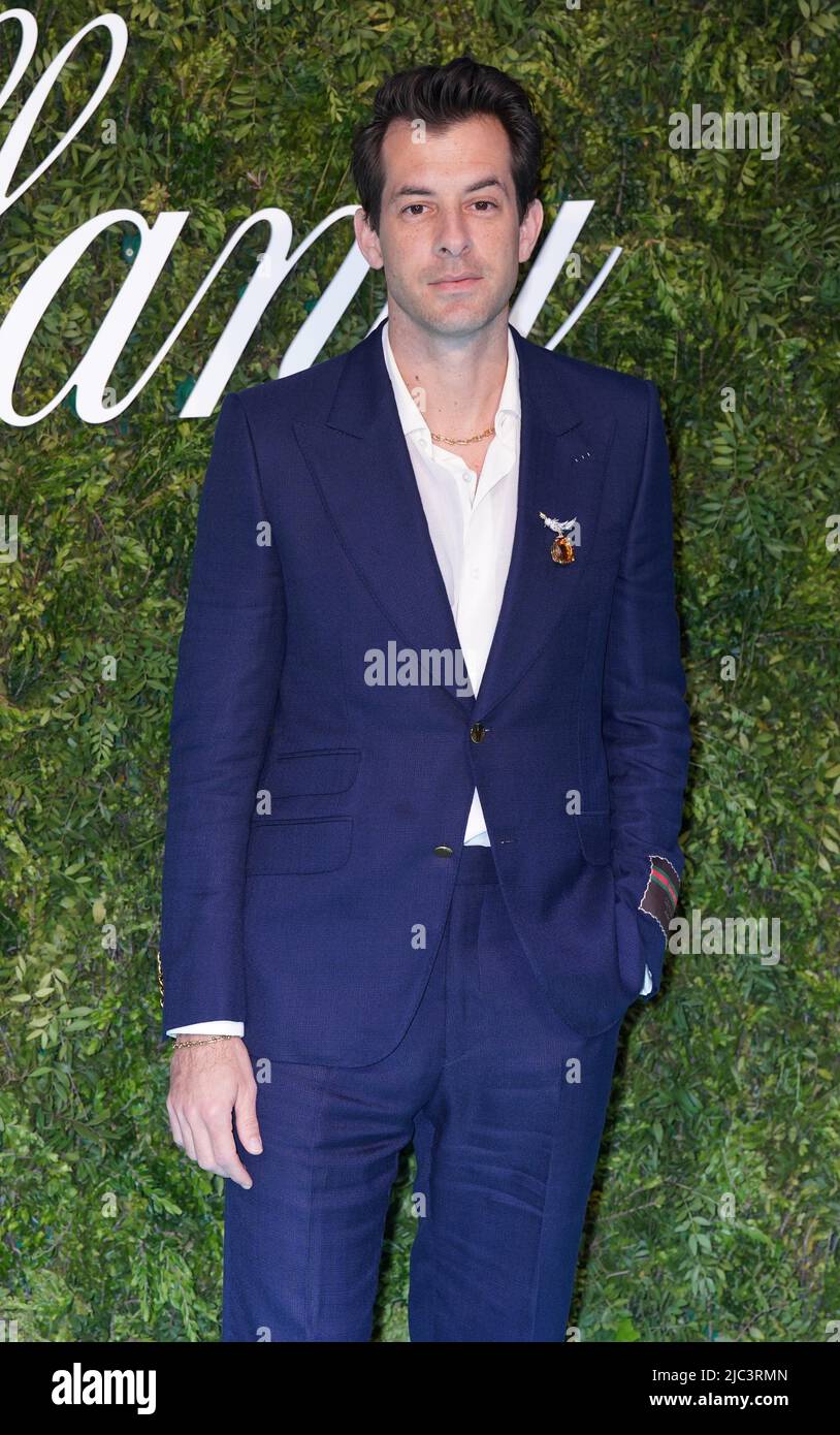 Mark Ronson arrives for the House of Tiffany & Co Vision and Virtuosity ...