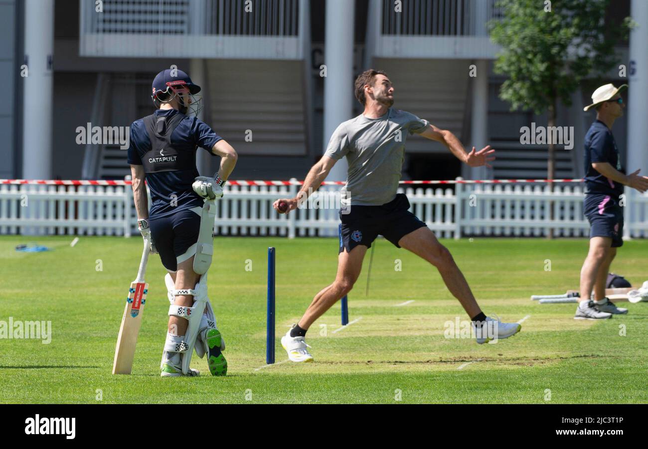 Nets session lords cricket ground hi-res stock photography and images ...