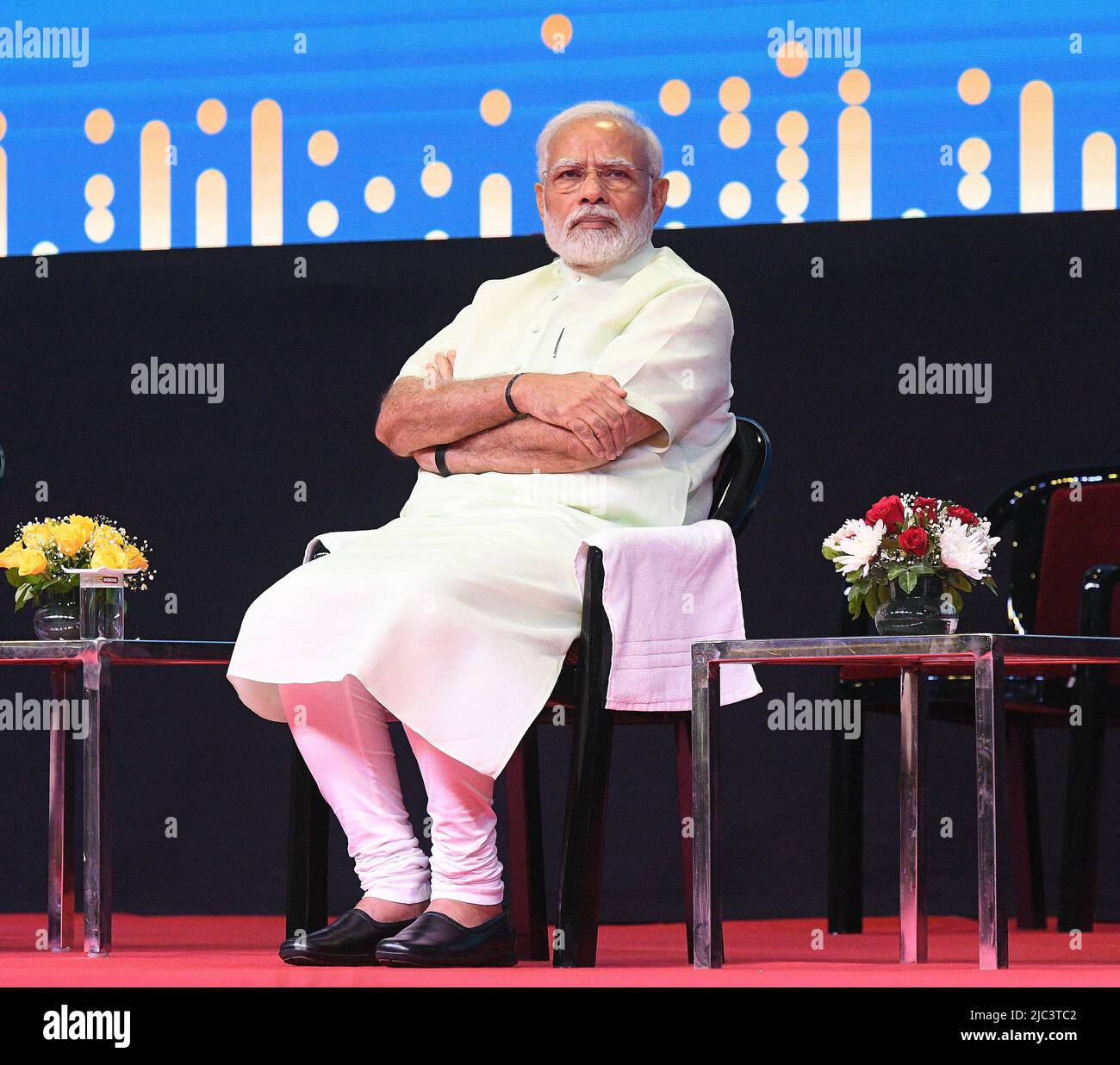 NEW DELHI, INDIA - JUNE 9: Prime Minister of India Narendra Modi during ...