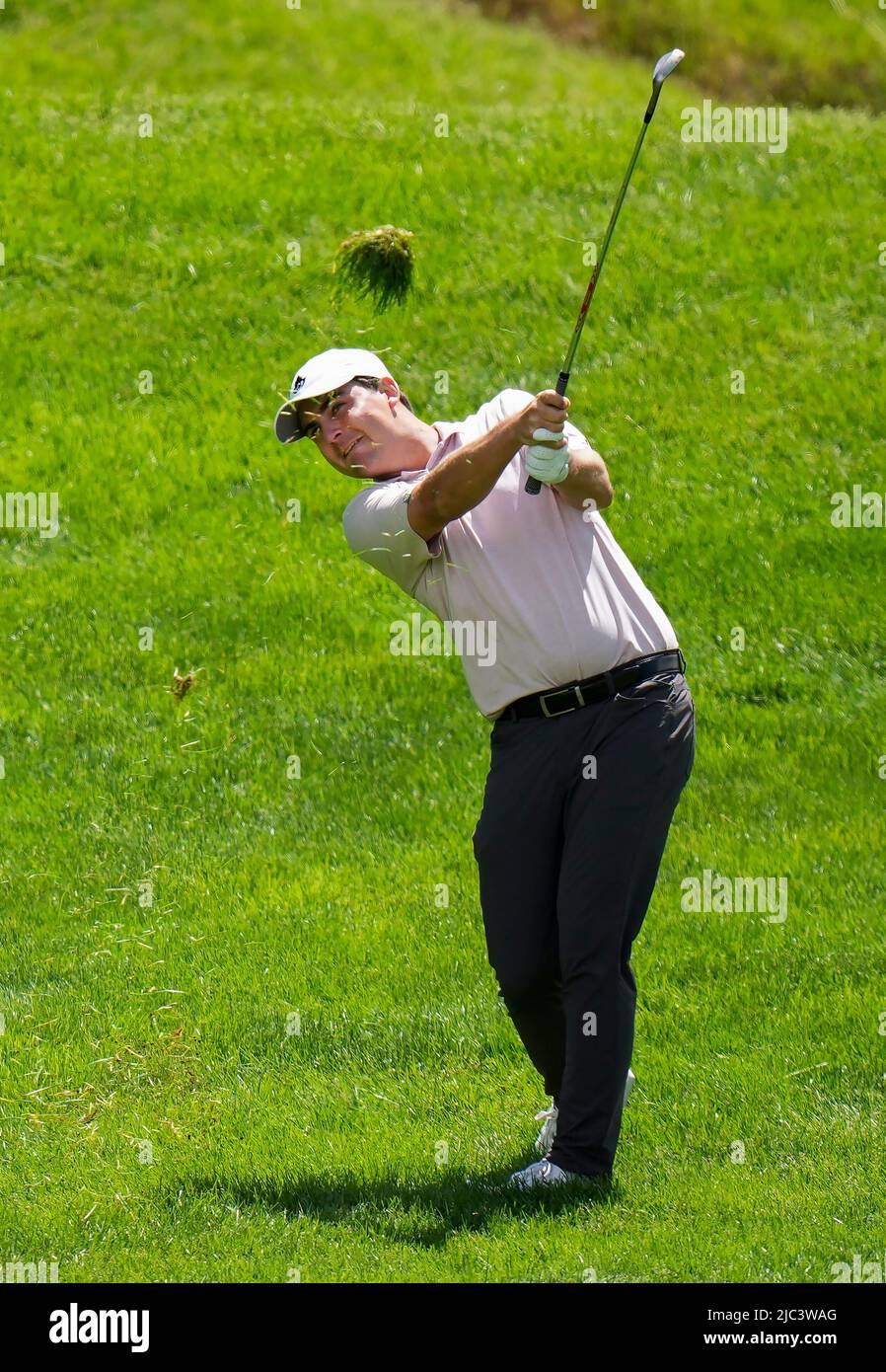 June 9, 2022, TORONTO, ON, CANADA: Canadian Aaron Cockerill lays up ...