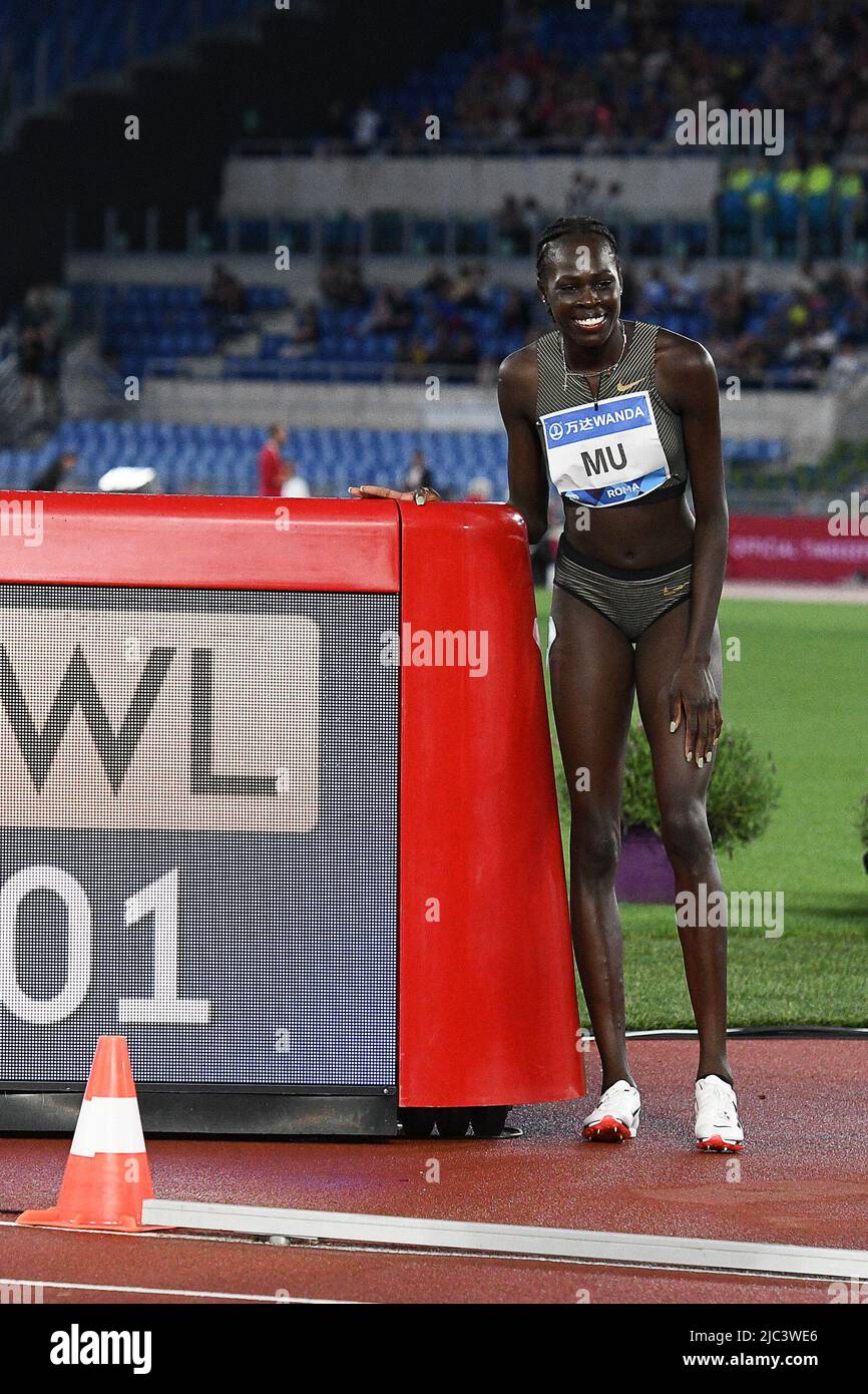 Olimpico Stadium, Rome, Italy. 9th June, 2022. Wanda Rome Diamond ...