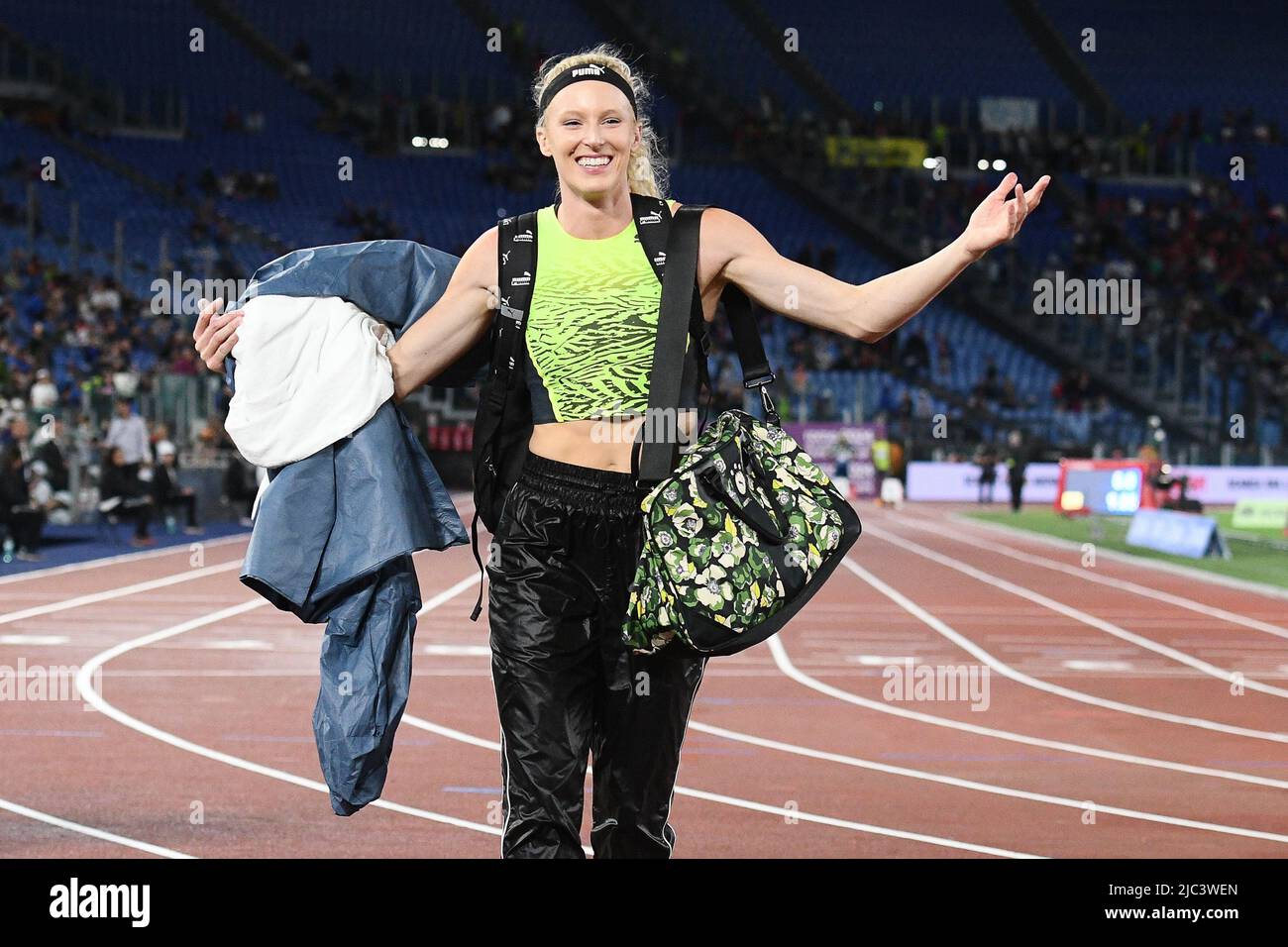Olimpico Stadium, Rome, Italy. 9th June, 2022. Wanda Rome Diamond ...