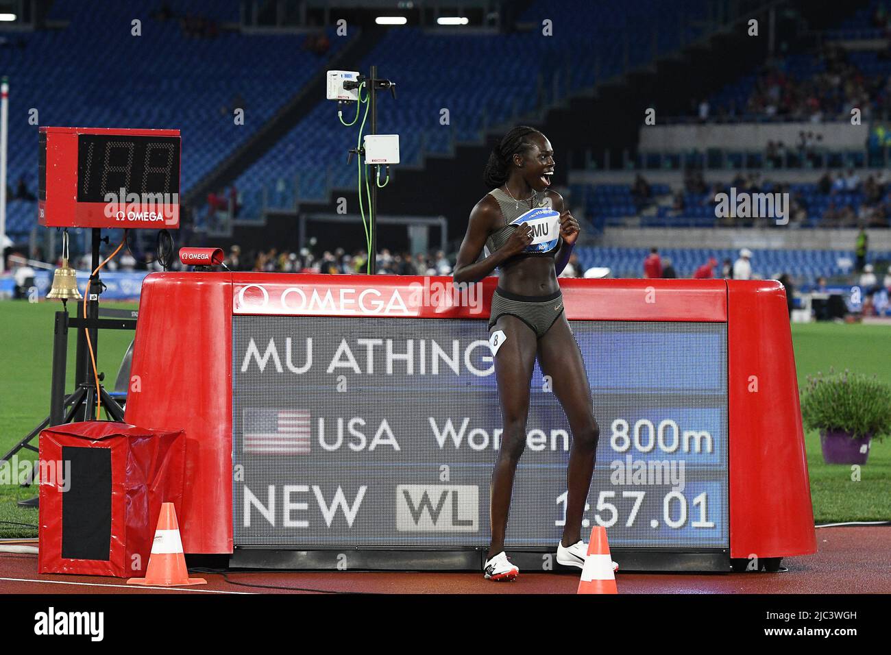 Record olimpico hi-res stock photography and images - Alamy