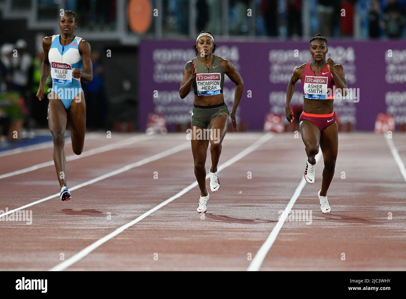 Olimpico Stadium, Rome, Italy. 9th June, 2022. Wanda Rome Diamond ...
