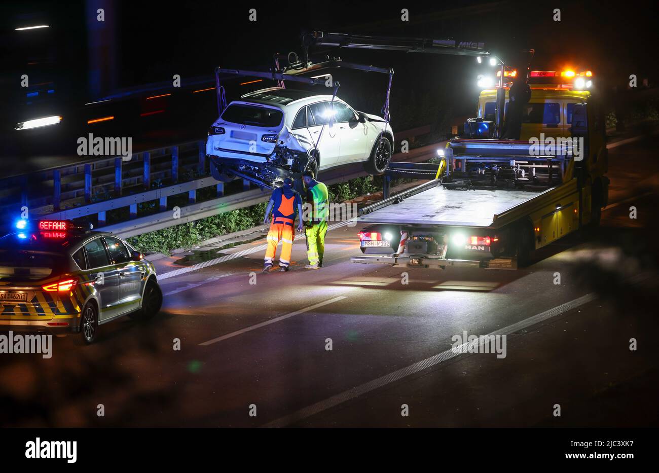 Car accident on highway autobahn hi-res stock photography and images ...