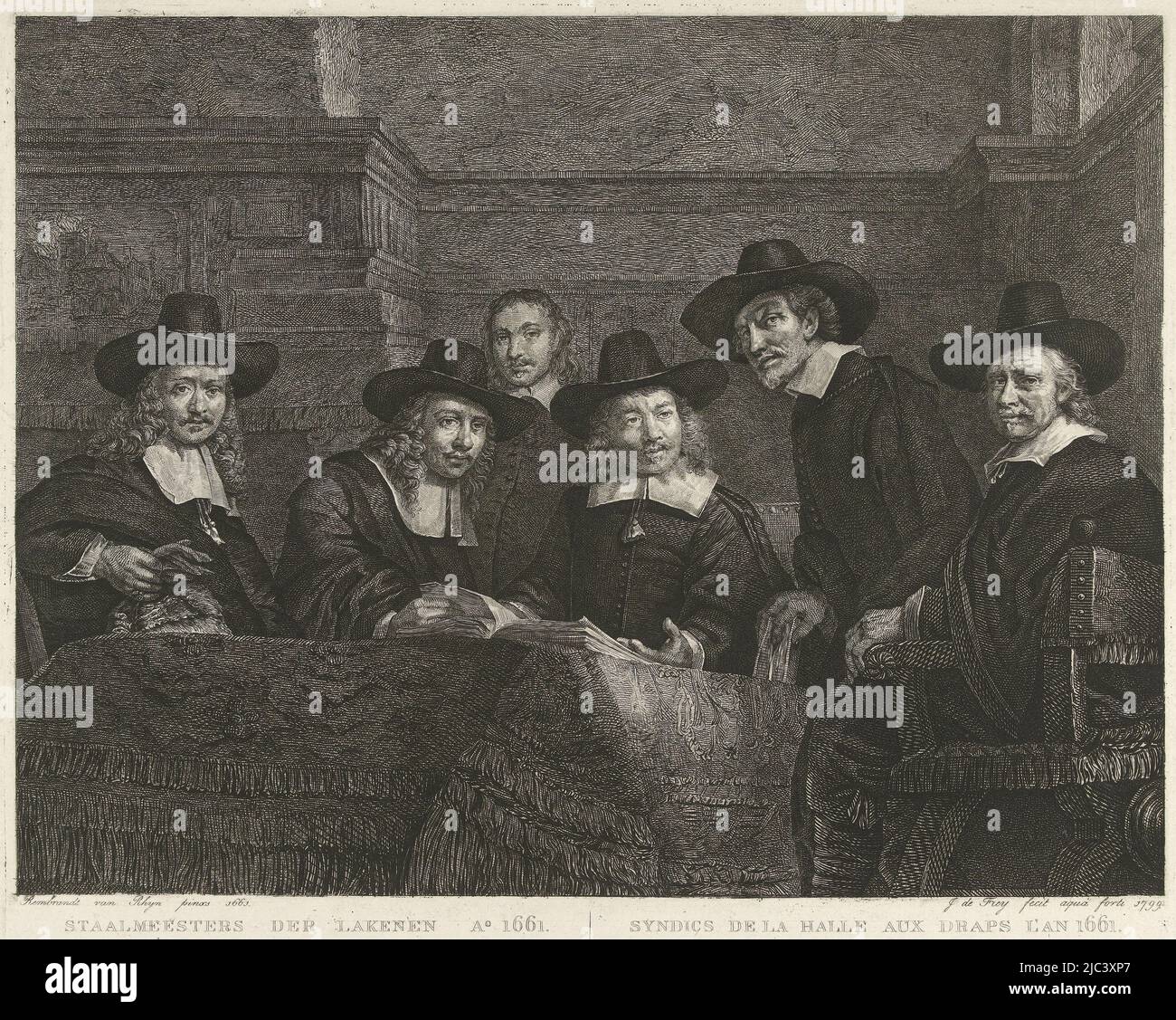 Syndics of the clothmakers guild hi-res stock photography and images ...