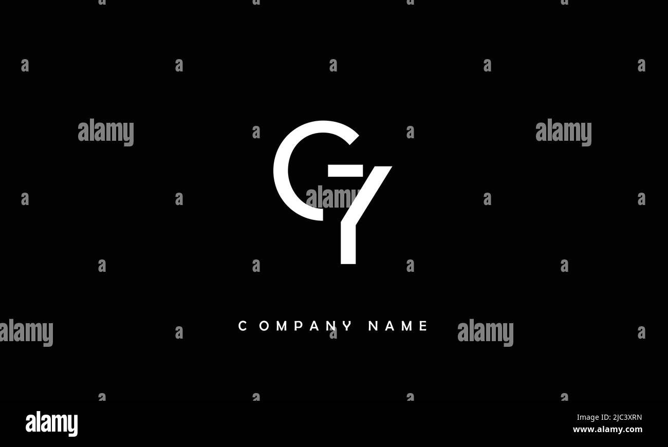 YG, GY Alphabets Letters Logo Monogram Stock Vector Image & Art - Alamy