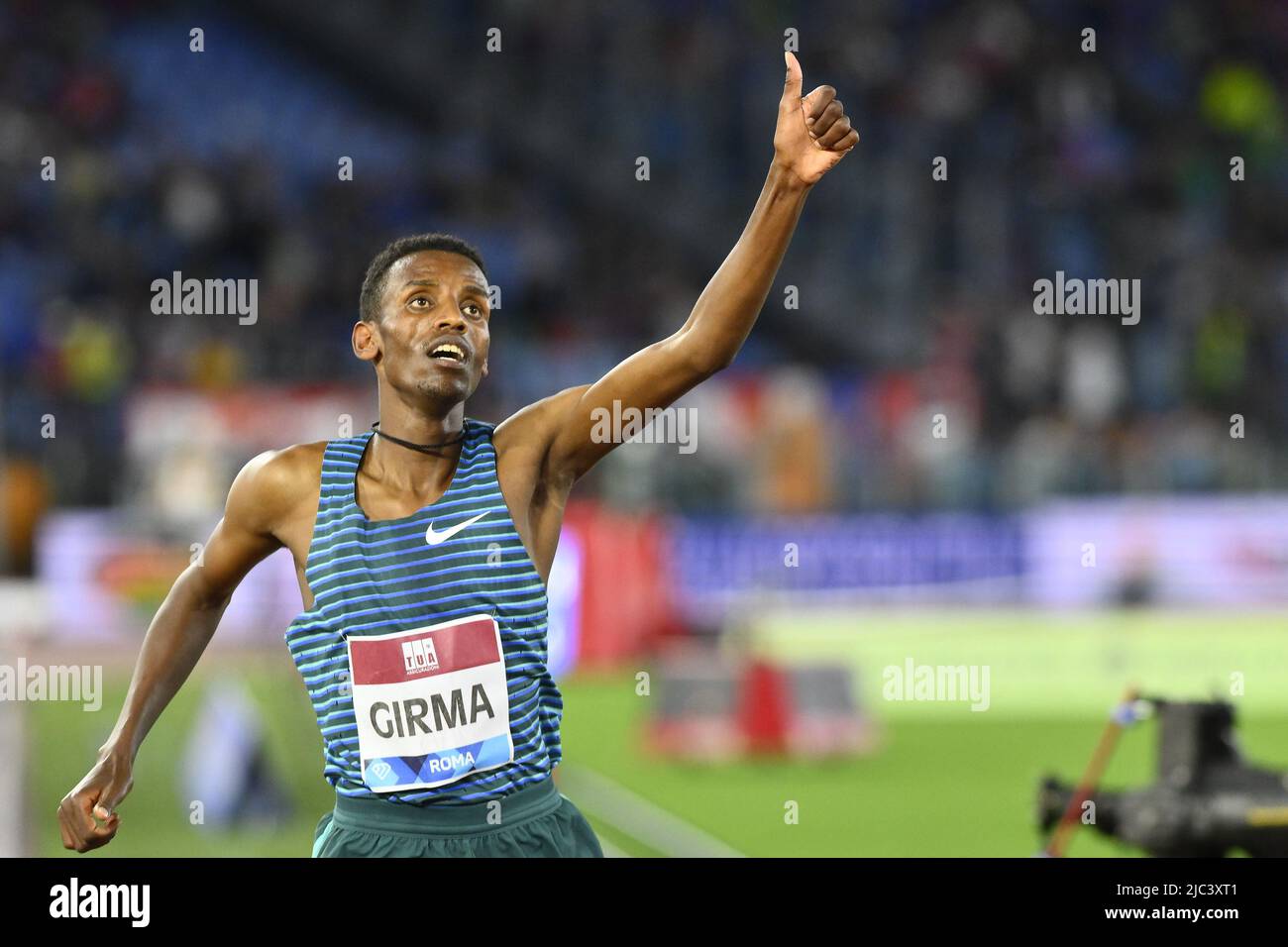 GIRMA Lamecha (ETH) during Golden Gala Pietro Mennea, Diamond League ...