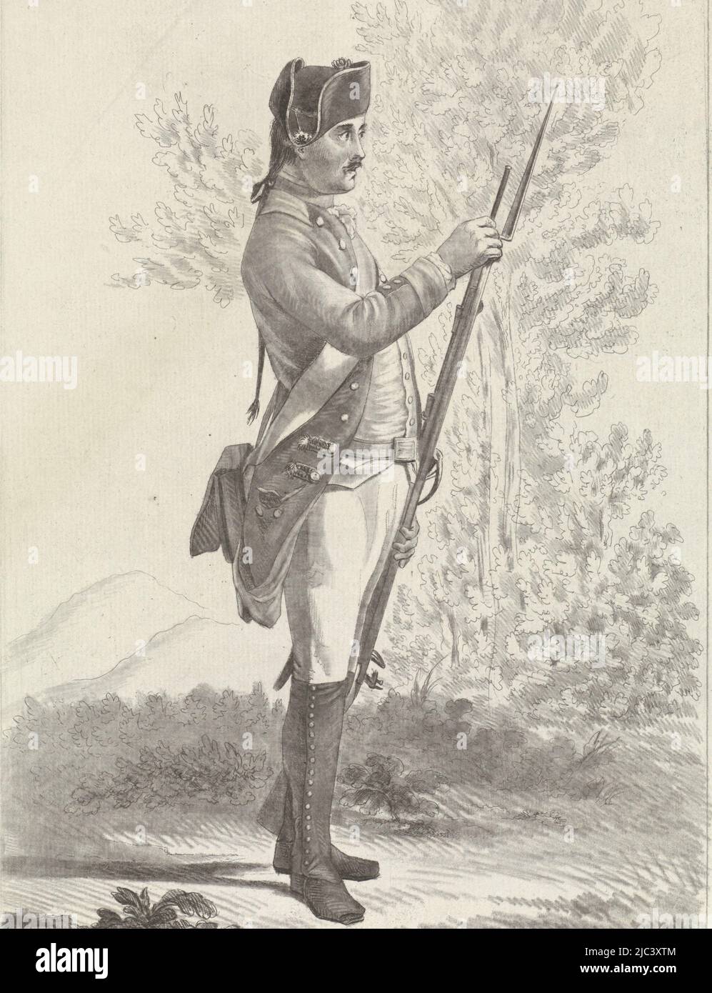 Bayonet prussian musketeer hi-res stock photography and images - Alamy