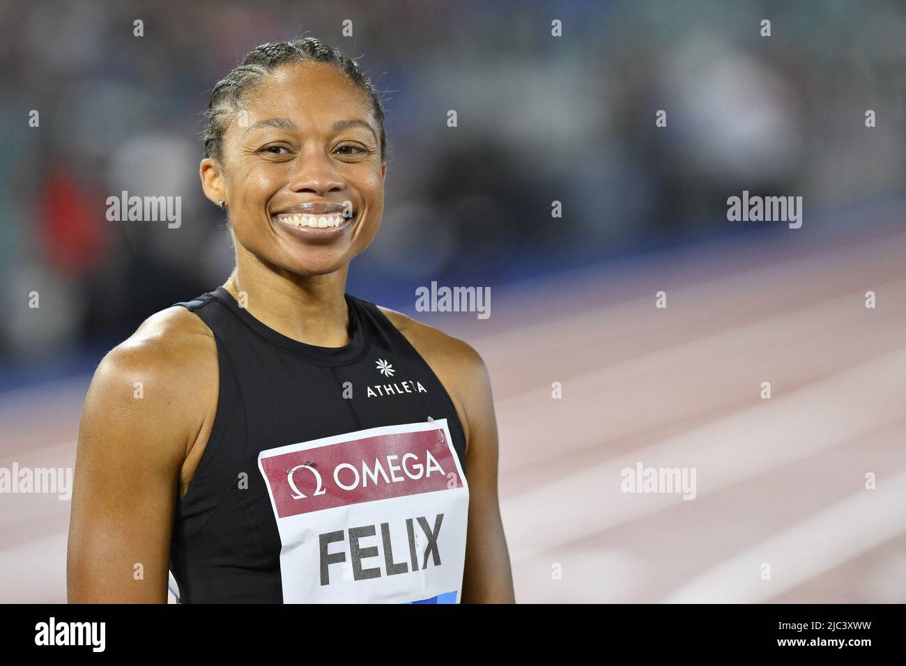 FELIX Allyson (USA) during Golden Gala Pietro Mennea, Diamond League ...