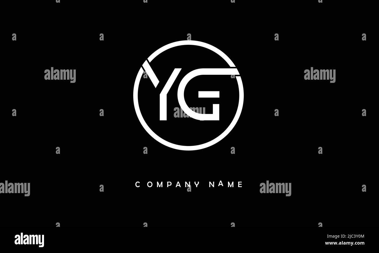 YG, GY Alphabets Letters Logo Monogram Stock Vector Image & Art - Alamy