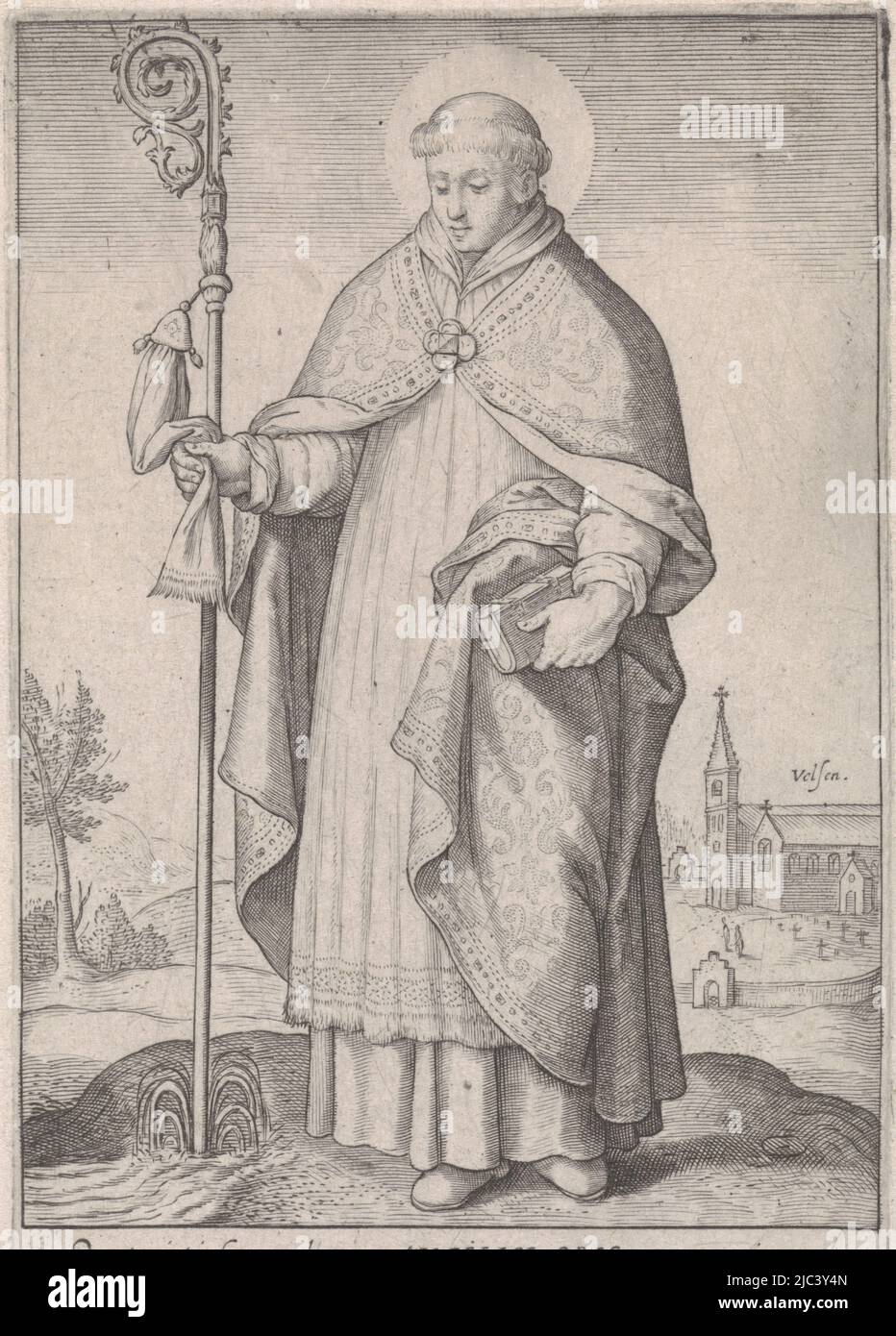 Five prints depicting saints hi-res stock photography and images - Alamy
