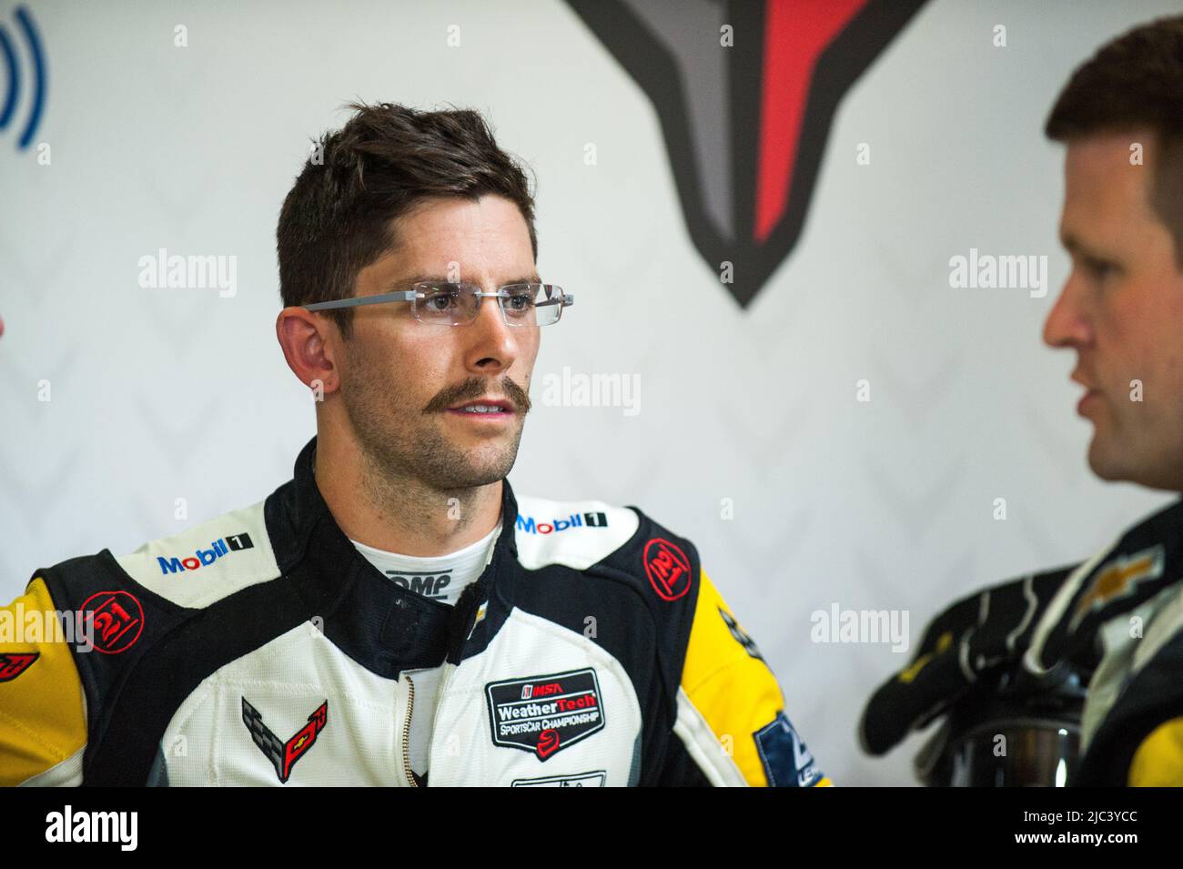 TAYLOR Jordan (usa), Corvette Racing, Chevrolet Corvette C8.R, portrait ...