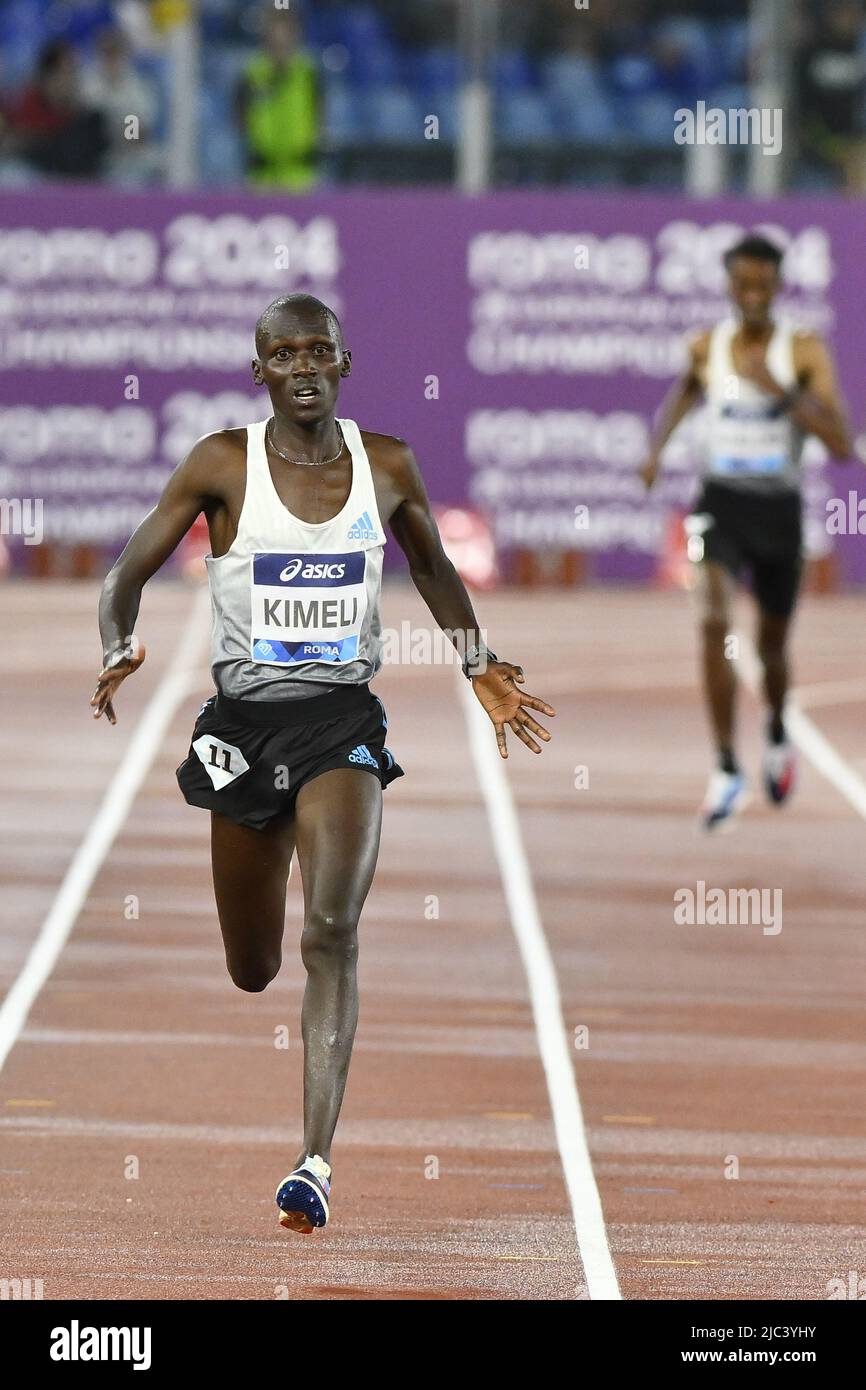 KIMELI Nicholas Kipkorir (KEN) during Golden Gala Pietro Mennea ...