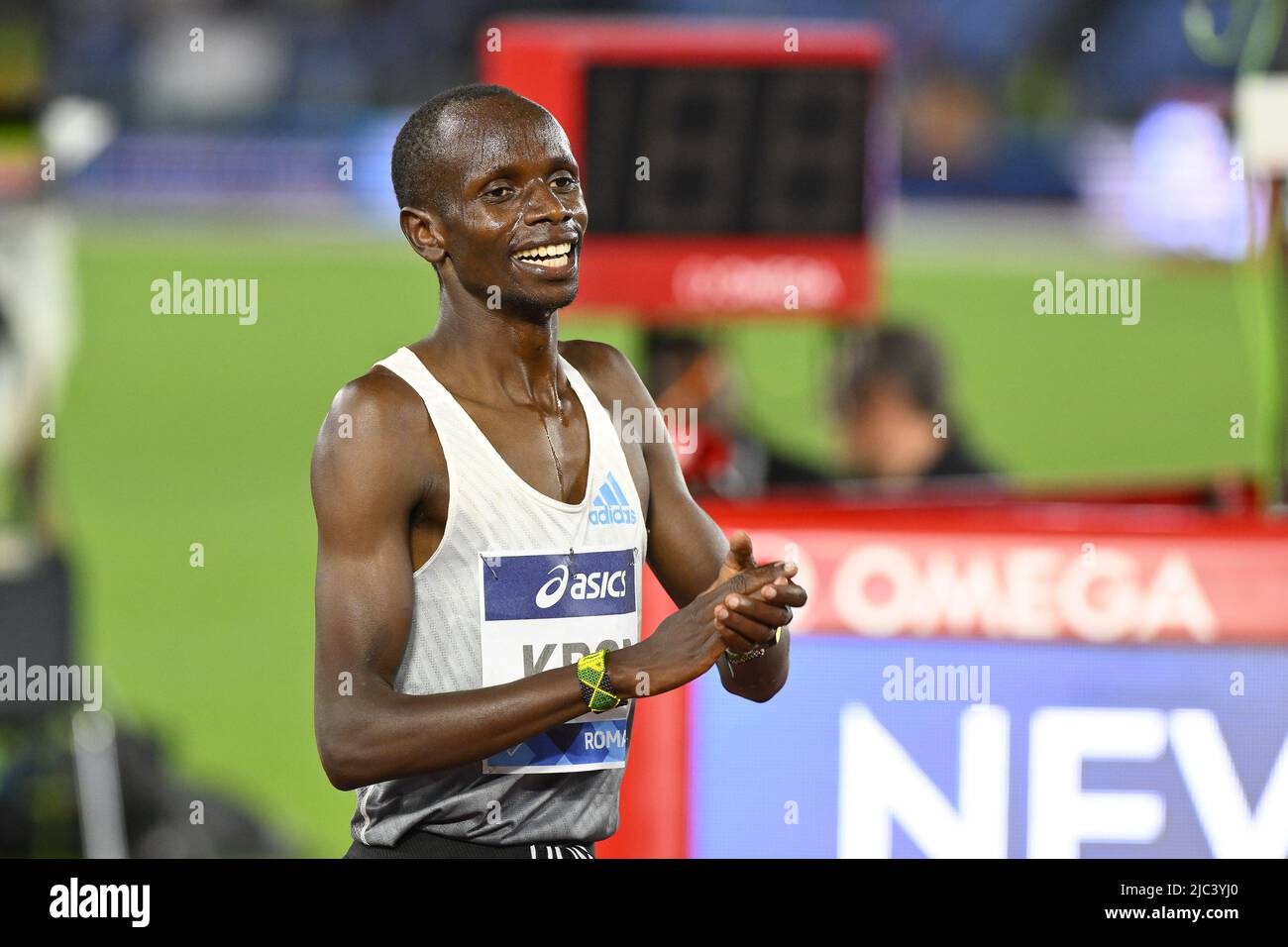 KIMELI Nicholas Kipkorir (KEN) during Golden Gala Pietro Mennea ...