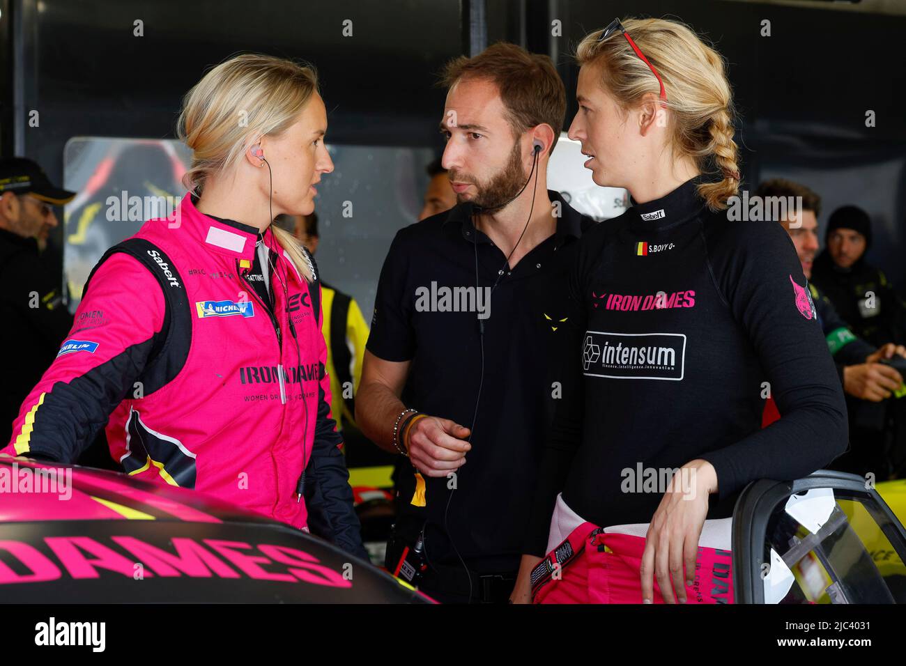 BOVY Sarah (bel), Iron DAMES, Ferrari 488 GTE EVO, portrait, GATTING ...