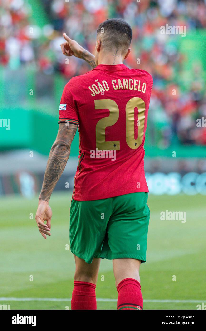 June 09, 2022. Lisbon, Portugal. Portugal' and Manchester City defender ...