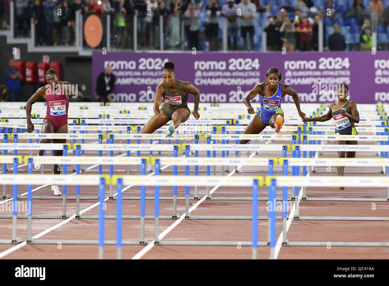CAMACHO-QUINN Jasmine (PUR) during Golden Gala Pietro Mennea, Diamond ...