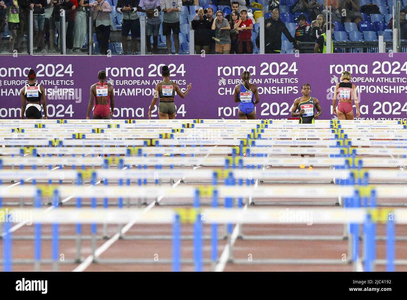 TAPPER Megan (JAM) during Golden Gala Pietro Mennea, Diamond League, at ...
