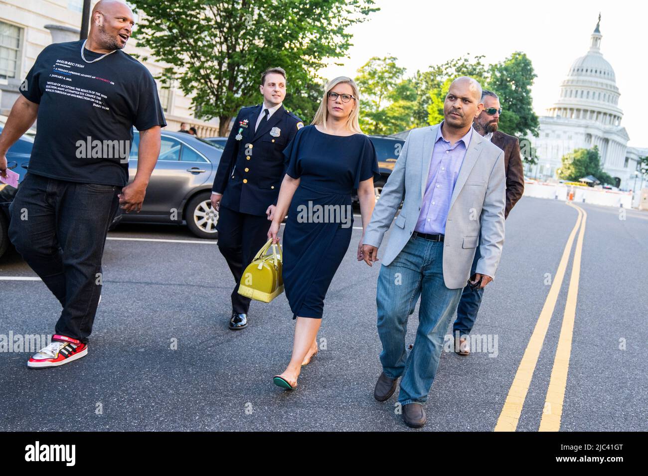 UNITED STATES - JUNE 9: From left, U.S. Capitol Police Officer Harry ...