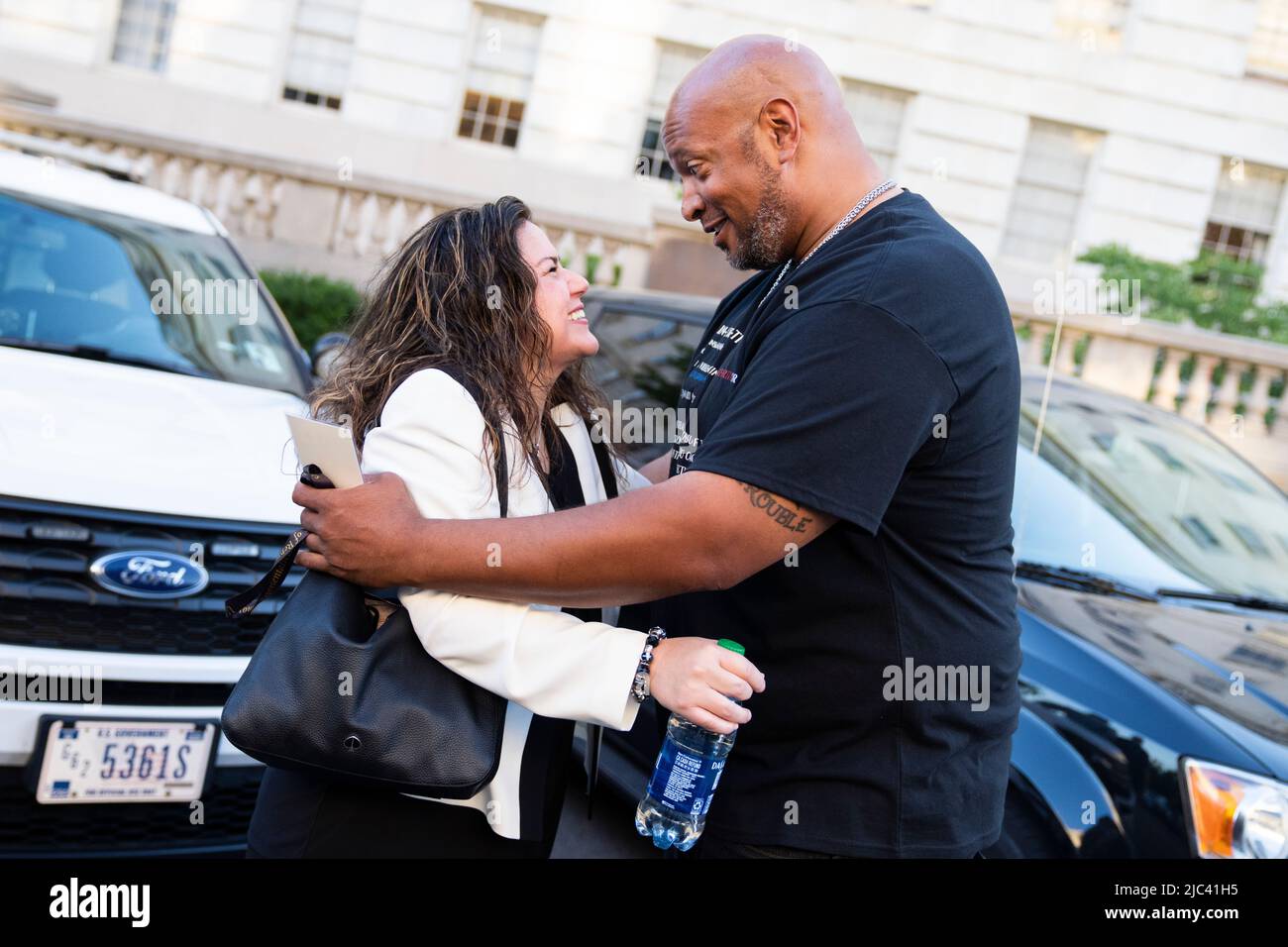 UNITED STATES - JUNE 9: Sandra Garza, the companion of late U.S ...