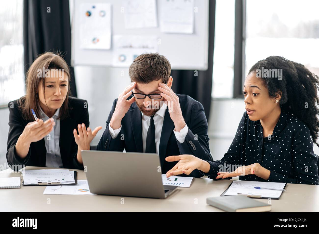 People Arguing At Work