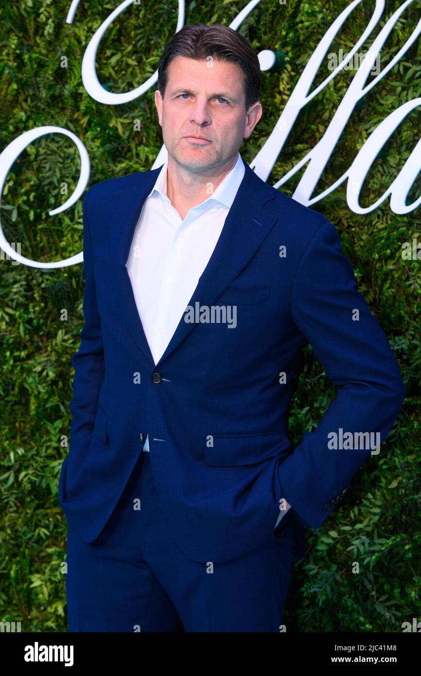 London, UK. 9th June, 2022. Anthony Ledru, President & CEO of Tiffany ...