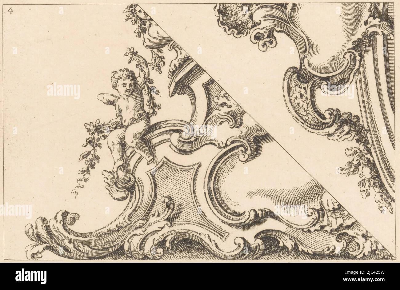 Garland designs hi-res stock photography and images - Alamy