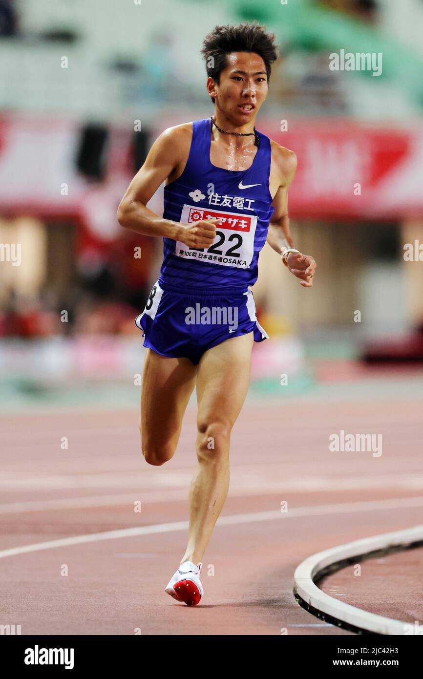Osaka, Japan. 9th June, 2022. Hyuga Endo Athletics : The 106th Japan ...