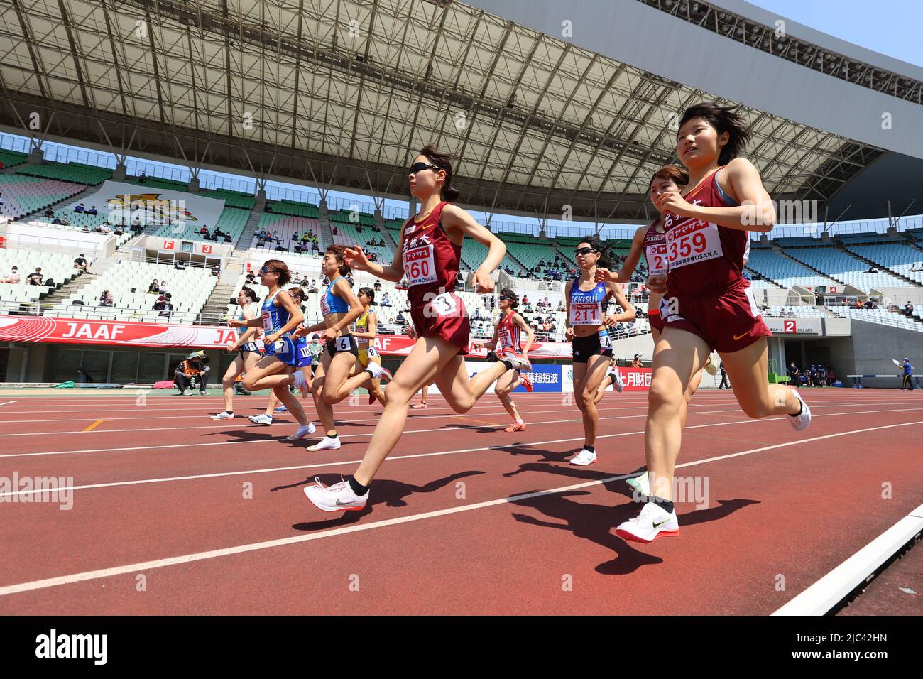 Osaka, Japan. 9th June, 2022. General view Athletics : The 106th Japan ...