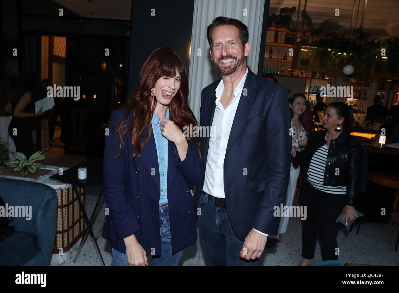 Candice Duthe and Sam Bobino attends Inphiltration Party held at ...