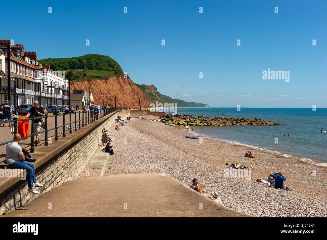 Mudstone sidmouth hi-res stock photography and images - Alamy