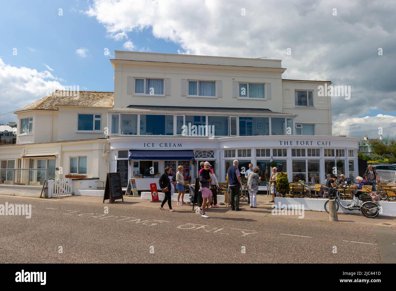 The Ford Cafe at Sidmouth, East Devon, England Stock Photo - Alamy