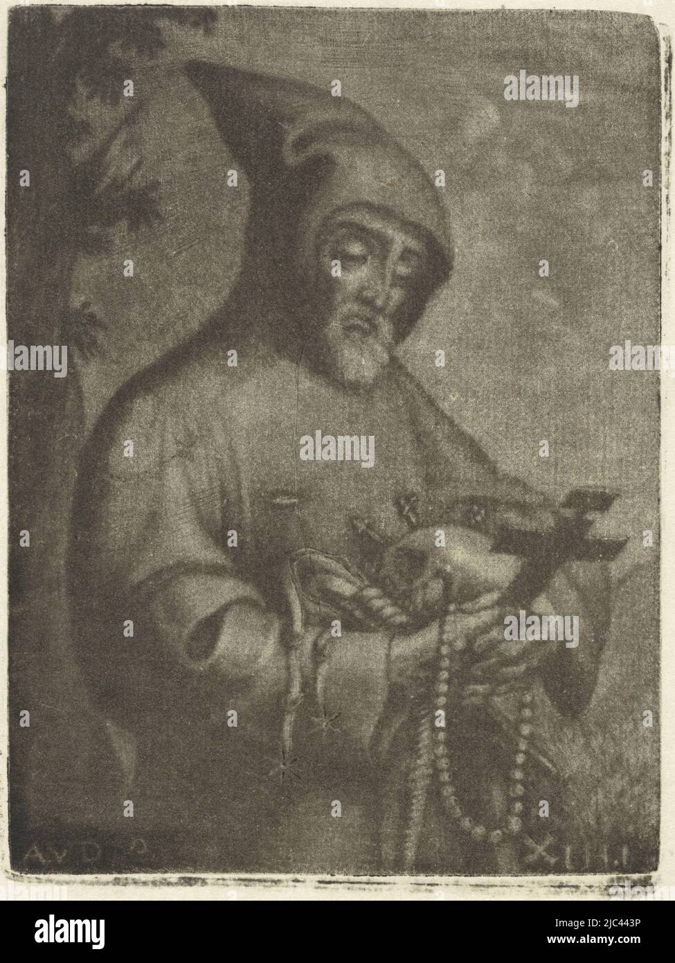 Skull in hood on hi-res stock photography and images - Alamy