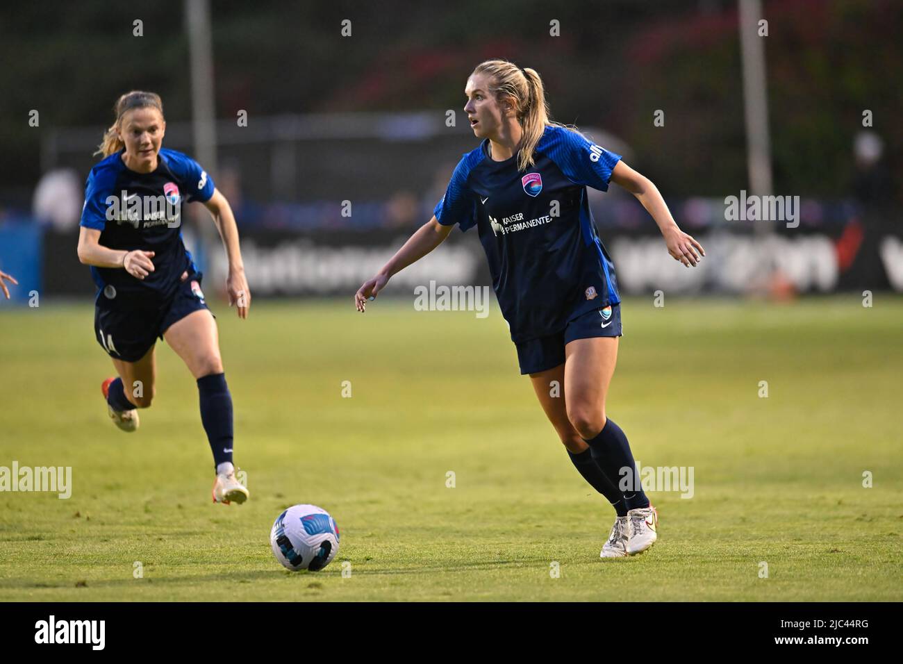 San Diego, California, USA. 08th June, 2022. San Diego Wave FC ...