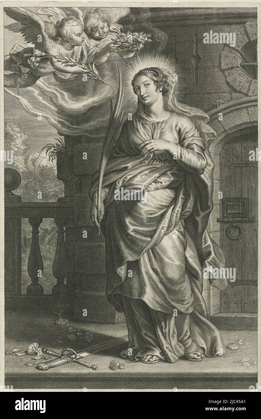 Tower sancta barbara virgo et martyr hi-res stock photography and ...