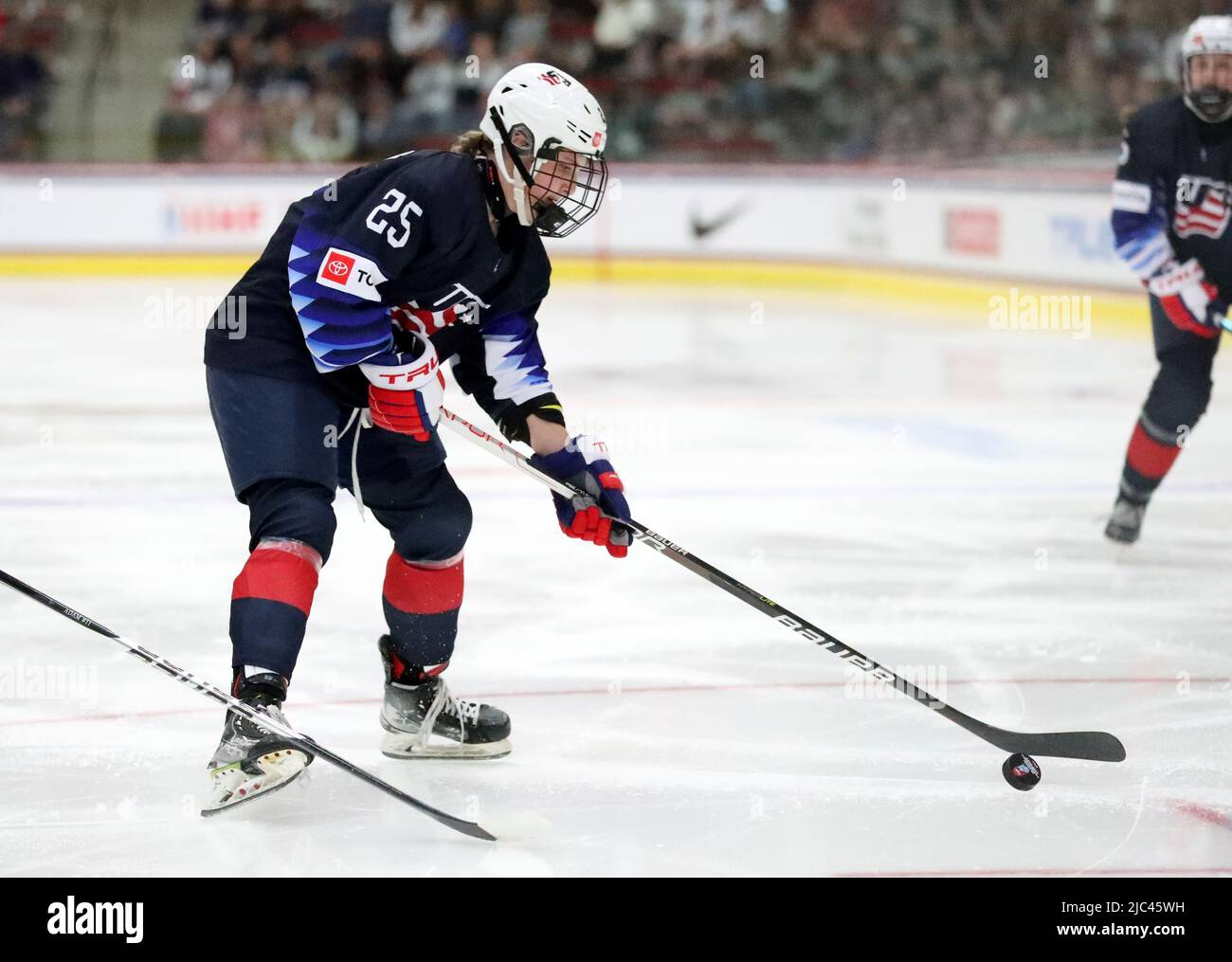 June 9, 2022 - Finley McCarthy of the United States skates with the ...
