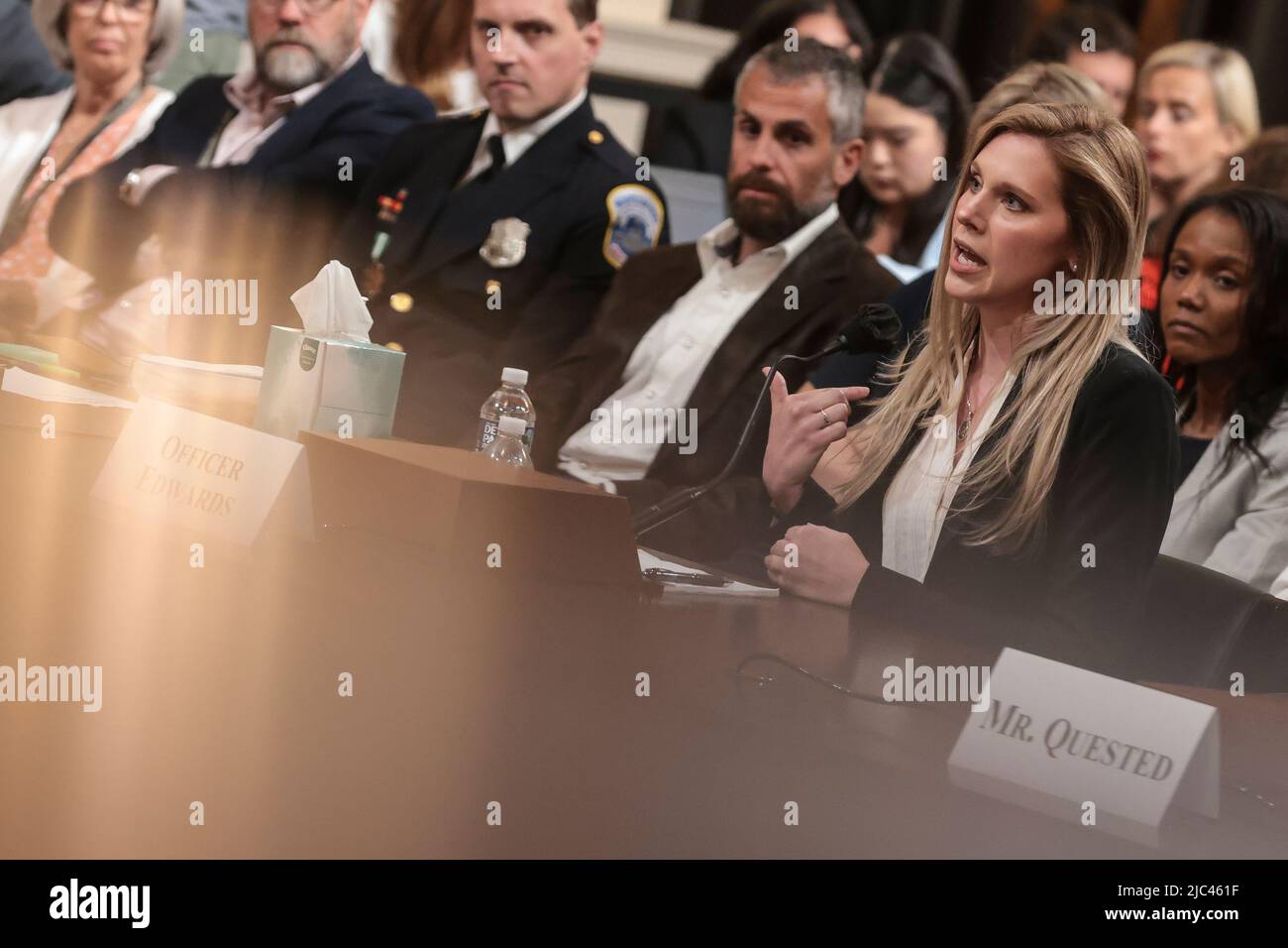 US Capitol Police officer Caroline Edwards, injured in the Jan. 6 riot ...