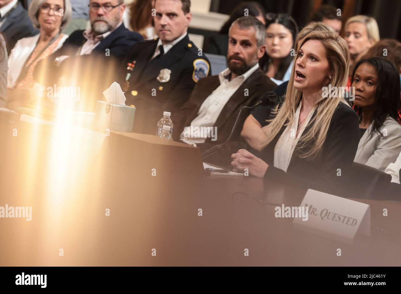 US Capitol Police officer Caroline Edwards, injured in the Jan. 6 riot ...