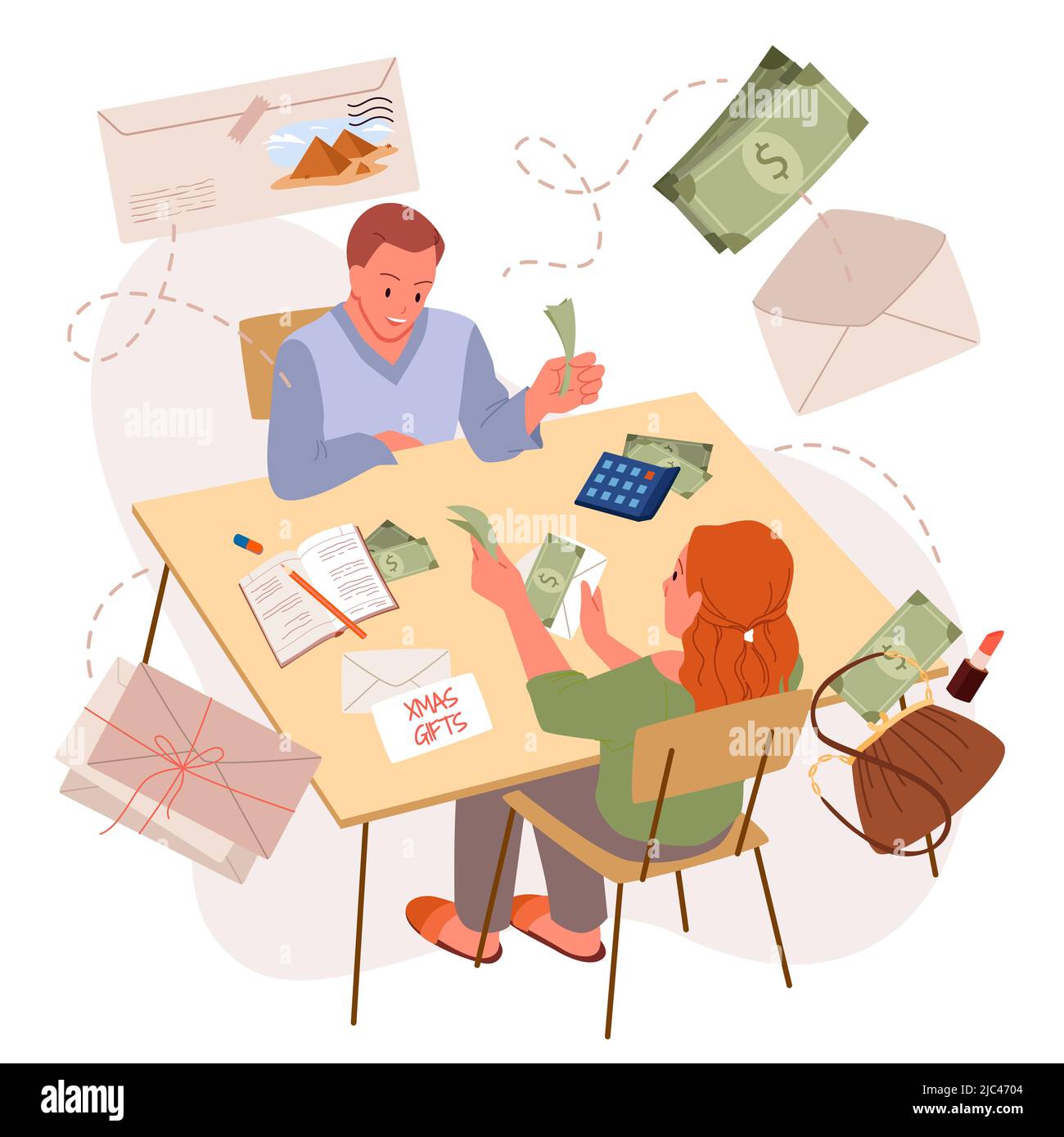 Daily spending Cut Out Stock Images & Pictures - Alamy